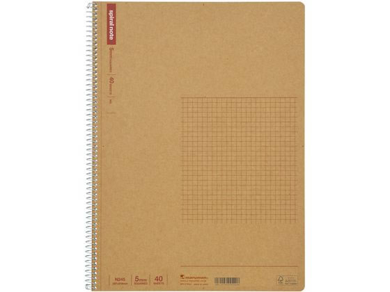 【商品説明】コンセプトは「ニューベーシック」。コストパフォーマンスはもちろんのこと、より幅広い使用シーンにマッチするよう機能を高め、細部まで使いやすさにこだわりました。【仕様】●サイズ：A4●枚数：40枚●表紙素材：クラフトボール●製本：ス...