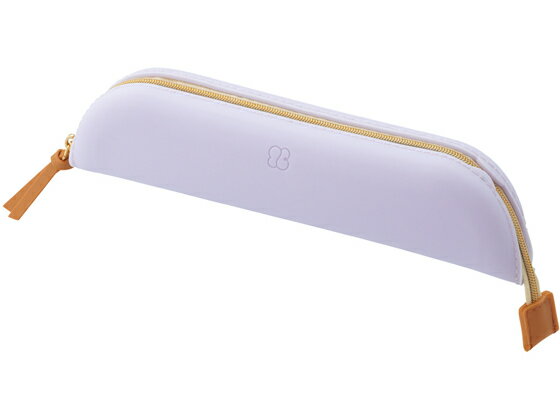 【仕様】ファスナーを全部開くとペントレーに。ファスナーが止まるストッパー付き。ストッパーを使えば机上でコンパクトに使える。●色：ラベンダー●サイズ：縦47×横233×厚さ38mm●材質：シリコンゴム●注文単位：1個【備考】※メーカーの都合に...