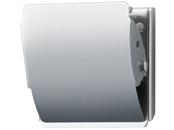 【仕様】テコの原理を応用した「パワーアシストメカニズム」搭載で　軽く開いて手にやさしい。筆記用具を付けられる、便利な穴付き●色：シルバー●Lサイズ●サイズ：幅47×長さ48×厚さ29mm●保持枚数（A4用紙）：約130枚●材質：ベース／鋼板...