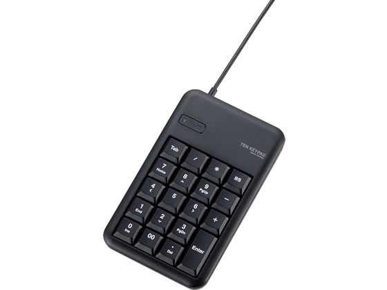 【商品説明】「Tab」キーと、数字入力に便利な「00」・「BS」キーを装備するほか、電卓系のキー配列を採用しており、Excelでの快適な入力作業を実現します。専用ドライバなどのインストールが不要で、パソコンのUSBポートに接続するだけですぐ...