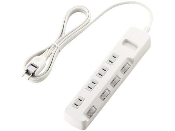 【仕様】ACアダプタや大きめのプラグを接続してもスイッチに干渉しにくい、斜め配置のスイッチを採用ACアダプタを接続しても隣の差込口に干渉しにくいように、1個の差込口を離れて配置プラグの刃の根本に絶縁キャップが付いており、トラッキング現象によ...