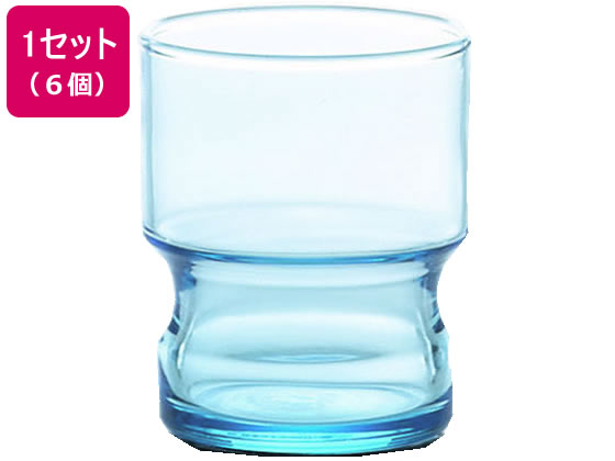 【仕様】●色：ブルー●サイズ：直径72×高さ87mm●容量：約245ml●材質：ソーダガラス●注文単位：1セット（6個）【備考】※メーカーの都合により、パッケージ・仕様等は予告なく変更になる場合がございます。【検索用キーワード】東洋佐々木ガ...
