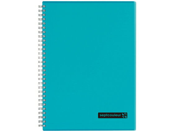 【仕様】●色：ライトブルー●サイズ：B5●外寸法：縦257×横194mm●7mm罫●31行●枚数：80枚●切り取りミシン目入り●表紙・裏表紙：PP●筆記用紙：70g／m2●製本：ツインワイヤ【備考】※メーカーの都合により、パッケージ・仕様等...