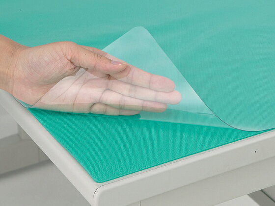 【仕様】●寸法：1050×720mm●下敷付：グリーン●材質：上敷き／軟質塩ビ製0．8mm厚、下敷き／発泡ポリエチレン（グリーン）2．0mm厚●非転写剤配合●※マットと下敷は接着されておりません【検索用キーワード】らいおんじむき　ライオンジ...