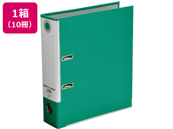 【商品説明】見返すことが多い書類や閲覧にとても便利なファイルです。【仕様】●表紙色：グリーン●サイズ：A4タテ●外寸法：縦307×横280mm●背幅：80mm●とじ厚：58mm●収容枚数：580枚●穴数：2穴●穴間隔：80mmピッチ●縁金具...