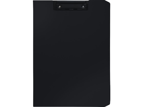 【商品説明】筆記面はなめらかな書き心地の発泡PP製。本体カバーは360度折り返し可能だから、立ちながらの筆記に便利です。クリップはコピー用紙を約30枚保持できます。メモなどの書類、名刺をはさめる内ポケット付き。【仕様】●色：ブラック●サイズ...