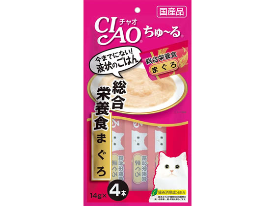 【仕様】今までにない！液状のごはん。●注文単位：1パック（14g×4本）●緑茶消臭成分配合●原産国：日本【備考】※メーカーの都合により、パッケージ・仕様等は予告なく変更になる場合がございます。【検索用キーワード】いなばペットフード　イナバ　...