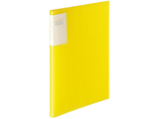 【商品説明】●背ポケットにタイトルが書き込める背見出し紙をセットしました。●中身の透ける透明表紙なので、開けずに内容物が分かります。【仕様】●注文単位：1包（6冊）●表紙：R−PP●ポケット：PP●ポケット枚数：20枚●替背紙式【備考】※メ...