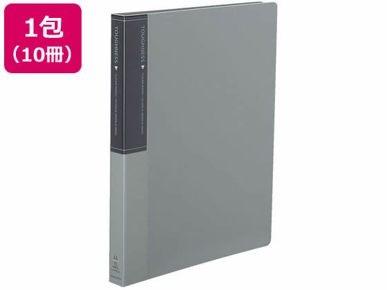 【商品説明】●表紙に丈夫な発泡R−PPシートを採用したクリヤーブック【仕様】●注文単位：1包（10冊）●穴数：30穴●表紙：発泡R−PP●ポケット：R−PP●替背紙式●グリーン購入法適合●GPNエコ商品ねっと掲載【備考】※メーカーの都合によ...
