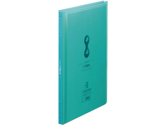 【商品説明】内側から書類を入れるので、脱落しにくく携帯にも便利。【仕様】●本体色：緑●サイズ：A4　タテ型●ポケット数：60（小口30）枚●最大ポケット数：80（小口40）枚●適正収納枚数：60枚　●寸法：310×240×16●穴数：専用6...