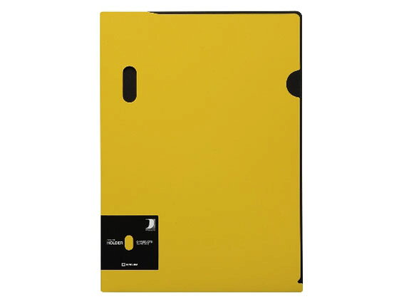 【商品説明】指1本でスマートに出せるスライドホール付き。書類が入れやすいコーナーカット付き。【仕様】●本体色：黄●サイズ：A4S●重量：50g●寸法：223×1×310mm●表紙素材等：PP製●主な素材：樹脂●注文単位：1パック（5枚）【検...