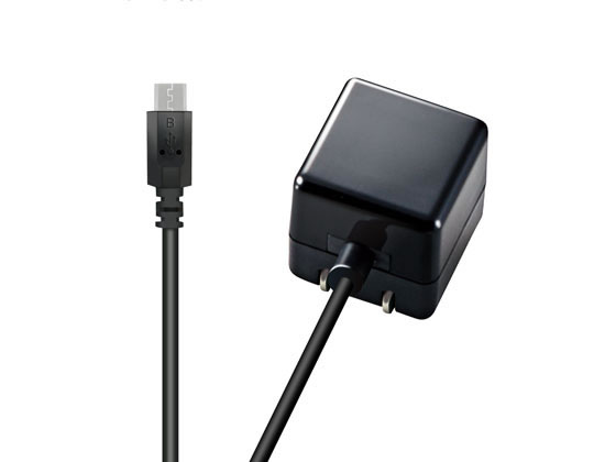 【商品説明】家庭用コンセントからスマートフォンやmicro　USBコネクタ搭載機器を充電できるAC充電器です。コンパクトなキューブ型で、3万時間使用できる長寿命※設計を実現しています。※あくまでも電気設計上の寿命であり、製品の寿命を保証する...