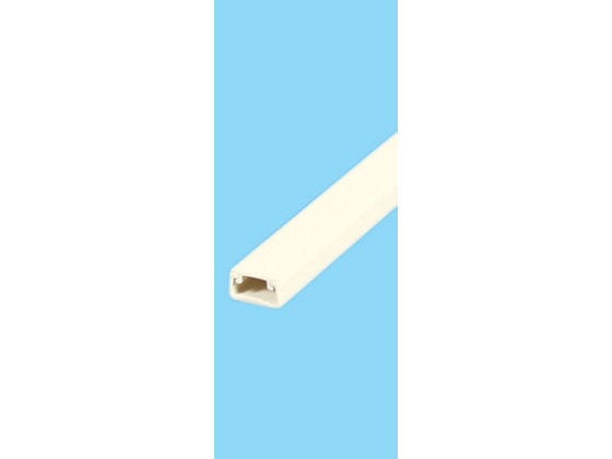 【商品説明】●底面に両面テープが付いているので、簡単に素早く施工できます。●壁面に配線したケーブルを保護し、すっきり収納。●ミニ【仕様】●材質：ABS樹脂●全長：1m●本体サイズ：1000（H）×12（W）×8（D）mm●適合ケーブル：　・...