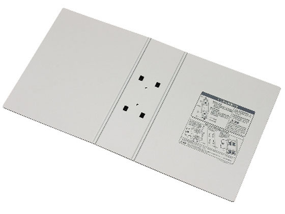 【商品説明】環境負荷物質の低減を目指し、環境負荷が少ない代替技術により、とじ具の金属表面加工処理のクロムフリー化を実現。【仕様】●本体色：青●寸法：243×101×307mm●本体重量：312g●サイズ：A4−S●とじ厚：80●穴数：2●穴...