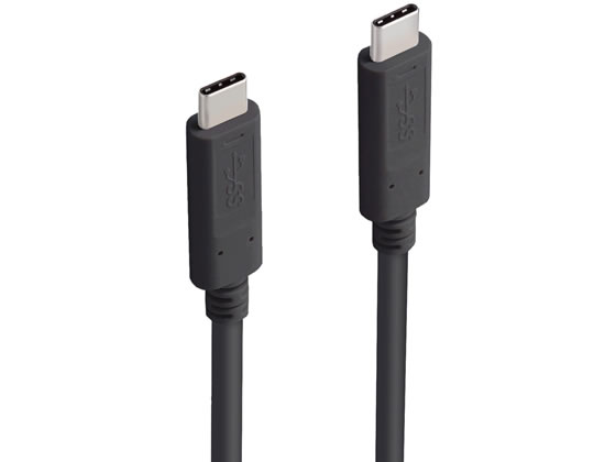 【商品説明】USB　Type−C端子を搭載したパソコンやAC充電器と、スマートフォンなどの機器を接続し、充電やデータ転送ができるケーブルです。最大5GbpsとUSB2．0の約10倍もの超高速データ転送を実現するUSB3．1（Gen1）に対応...