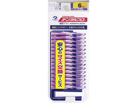 【商品説明】歯ブラシでは落とせない、歯と歯のすき間の歯垢を取り除く！【仕様】柄：ポリエチレン、毛：ナイロン、ワイヤー：ステンレススチール、キャップ：ポリプロピレン【検索用キーワード】デンタルプロ　でんたるぷろ　歯間ブラシ　I字型　15本入　...