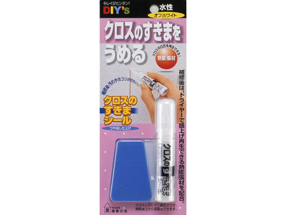【仕様】●クロスや壁にできたすきまをワンタッチで補修できます。●クロス壁やしっくい壁にできたすきまを簡単に補修できます。●熱膨張剤配合の為、施工乾燥後（表面10分で乾燥・気温20℃）ドライヤーで温めますとより自然な膨らみの凸凹が再生できます...