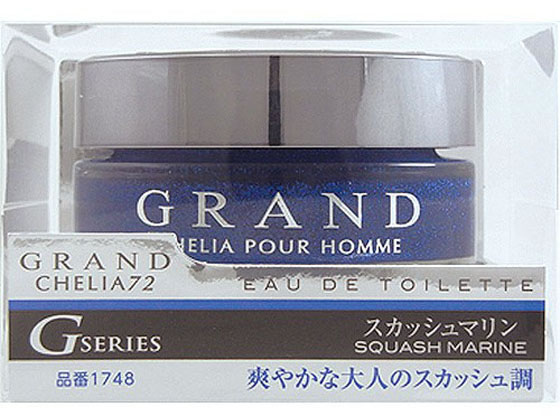 【商品説明】存在感のあるスモークキャップと洗練された輝きを放つラメが魅了する高級感溢れるフレグランス【仕様】●香り：スカッシュマリン●形状：ゲルタイプ芳香剤●内容量：55mL●製品サイズ：高さ42mm×幅72mm×奥行72mm【検索用キーワ...