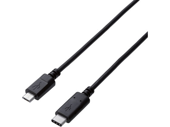 【商品説明】USB　Type−Cを搭載しているパソコンなどに、USB　micro−Bを搭載している機器を接続し、充電やデータ転送ができるUSB2．0ケーブルです。USB2．0の規格である「Certified　Hi−Speed　USB（USB...
