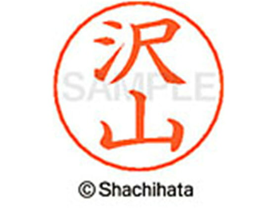 【商品説明】ネームペンのネーム印を交換したい場合にご使用ください。【仕様】●サワヤマ●印面サイズ：直径9mm●書体：楷書体●インキ色：朱色●カートリッジ式●対応補充インキ：XLR−GP●透明プラケース入り●GPNエコ商品ねっと掲載【備考】※...