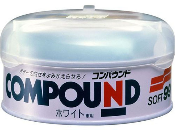 【商品説明】老化塗膜のクリーニングに使います。小キズ・汚れ・シミ取り、塗装補修の前処理、仕上げ用です。ソリッドのホワイト車専用です【仕様】●内容量：200g●サイズ：高さ120mm×幅120mm×奥行70mm【備考】※メーカーの都合により、...