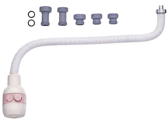 【商品説明】●瞬間湯沸器の補修用シャワー付出湯管です【仕様】●断熱カバー付●長さ：40cm●アダプター付●注文単位：1個【備考】※メーカーの都合により、パッケージ・仕様等は予告なく変更になる場合がございます。【検索用キーワード】三栄水栓製作...