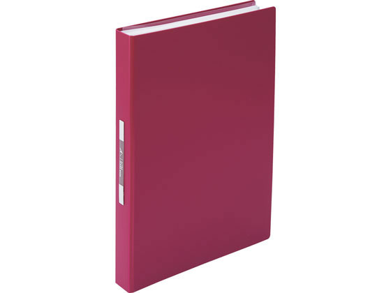 【商品説明】裏表紙には見開きオープンポケット付き。A3用紙も見開きで確認できます。クリヤーポケットの間に挟めばしおりになります。書類の量に合わせて背幅が広がるダブルヒンジ加工。【仕様】●色：レッド●サイズ：A4・S型●外寸法：縦308×横2...