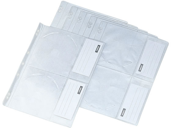 【商品説明】FF−CD40用追加リフィルシートです。FF−CD40には3シートまで追加して使用することができます。一般の2穴、3穴、4穴のリングファイルにも対応しています。不織布付シートでDVD・CDを優しく保護します。1シートに4枚のDV...