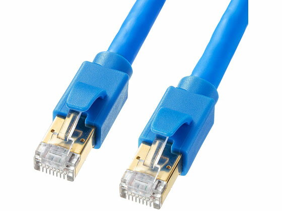 【商品説明】EIA認証ケーブル品質とプラグ内のより戻しを極限まで抑えることにより、次世代イーサネット40GBASE−T（40Gbps）に完全対応します。エンハンスドカテゴリ5の20倍、カテゴリ6の8倍の伝送帯域である2000MHzをクリアし...