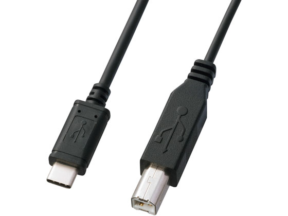 【商品説明】USB　Type−Cポートを持つパソコン、タブレット端末などと、USB機器（USB2．0　B端子を持つ機種）を接続するためのケーブルです。両面挿せるUSB　Type−Cコネクタ採用で、コネクタの表・裏を気にせず使えます。USB　...