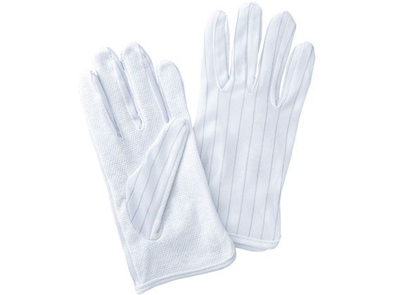 【商品説明】導電性のあるポリエステル繊維で編み込まれ、静電性に優れています。表面は、すべりにくいプラスチックドット付きです。【仕様】●サイズ：W85×D200mm●抵抗値：10の8乗〜10の9乗Ω●材質：ポリエステル【備考】※メーカーの都合...