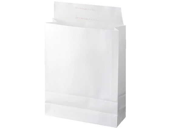 【仕様】●宅配袋●幅260×高320×マチ80mm●入数：100枚●材質：晒クラフト●坪量：100g／m2●封かんシール付●マチあり（80mm）●フタ部分の高さ：60mm●仕様：フィルム貼り●色：白無地【備考】※メーカーの都合により、パッケ...