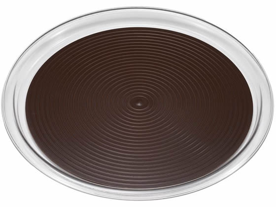 【商品説明】トレーのマットは外して洗えるので衛生的。【仕様】外寸φ　337×H19mmトレー：アクリル樹脂　マット：EVA樹脂燕三条製【備考】※メーカーの都合により、パッケージ・仕様等は予告なく変更になる場合がございます。【検索用キーワード...