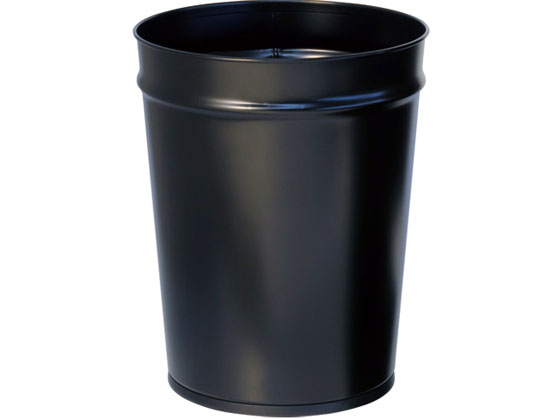 【仕様】●ゴミ箱●容量：13．3L●種別：ブラック●寸法：直径273×高345mm●材質：本体＝亜鉛メッキ鋼板アクリル塗装（スチール製）、底ゴム＝塩化ビニール【備考】※メーカーの都合により、パッケージ・仕様等は予告なく変更になる場合がござい...