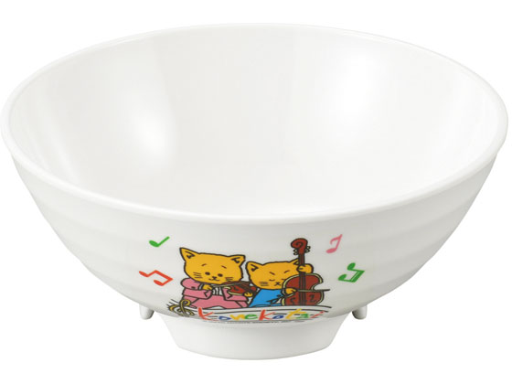 【商品説明】使いやすい形で、ラーメンやうどん等の麺類の盛り付けに便利！かわいらしいこねこ隊がお食事を楽しく演出します。【仕様】●容量（ml）：500●食器洗浄：可●電子レンジ：不可●製品サイズ（mm）：144×144×62●生産地：日本●材...