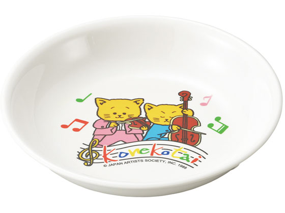 【商品説明】主菜と副菜の盛り付けや、おやつに便利！かわいらしいこねこ隊がお食事を楽しく演出します。【仕様】●食器洗浄：可●電子レンジ：不可●製品サイズ（mm）：150×150×30●生産地：日本●材質：メラミン樹脂【備考】※メーカーの都合に...