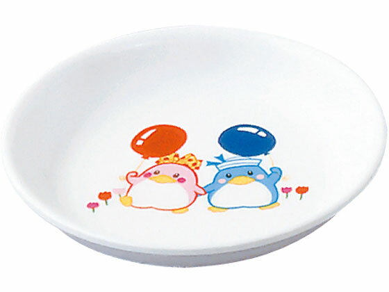 【商品説明】副菜やおやつの盛り付けに便利ですかわいらしいベン＆ベティ（ペンギン）の絵柄です。【仕様】●食器洗浄：可●電子レンジ：不可●製品サイズ（mm）：105×105×18●生産地：日本●材質：メラミン樹脂【備考】※メーカーの都合により、...