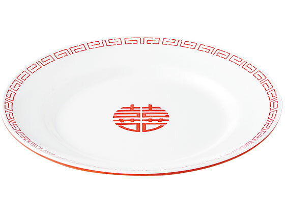 【商品説明】喜模様が施して有ります。【仕様】●食器洗浄：可●電子レンジ：不可●製品サイズ（mm）：230×230×25●生産地：日本●材質：メラミン樹脂【備考】※メーカーの都合により、パッケージ・仕様等は予告なく変更になる場合がございます。...