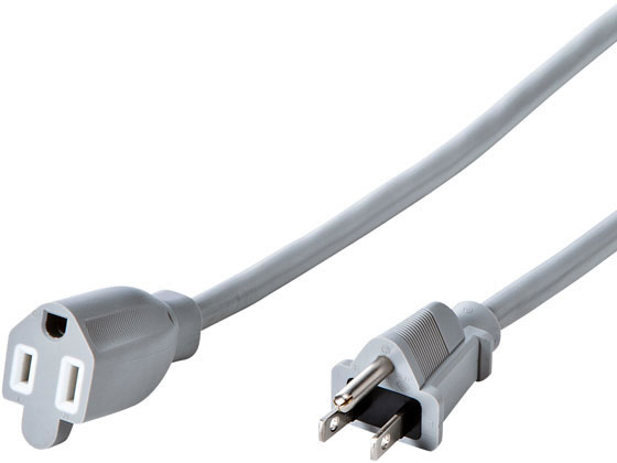 【商品説明】タップの電源コード（3P）などを延長できます。コードは丈夫なVCTF（ビニルキャブタイヤ丸形コード）を採用しています。安全な二重被ふくコードです。簡素化した簡易包装パッケージで、使用後のごみも減らせて開梱作業も簡単です。【仕様】...