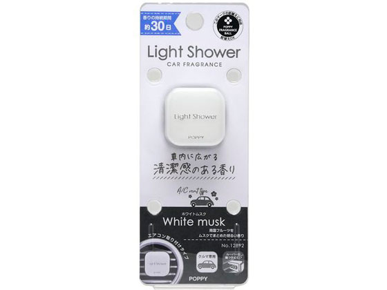 【商品説明】南国フルーツをムスクでまとめた明るい香り【仕様】●香り：ホワイトムスク●形状：エアコン取り付けタイプ●内容量：1．5g●生産国：日本【備考】※メーカーの都合により、パッケージ・仕様等は予告なく変更になる場合がございます。【検索用...