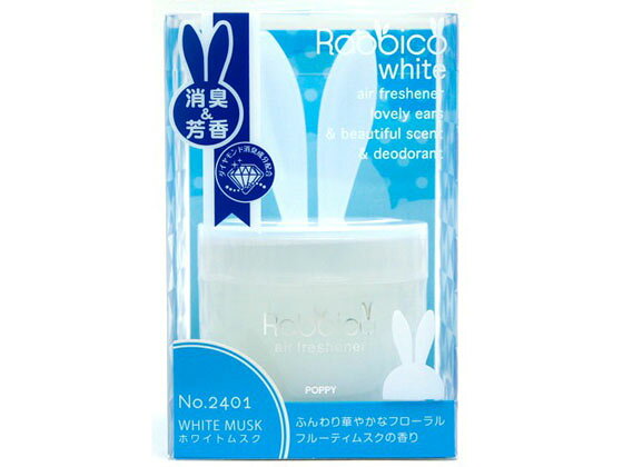 【商品説明】車内空間をほのかに香る微香性タイプの消臭芳香剤です。ふんわり華やかなフローラルフルーティムスクの香り【仕様】●香り：ホワイトムスク●形状：ゲルタイプ●内容量：90g●使用期限：約2ヶ月●生産国：日本【備考】※メーカーの都合により...