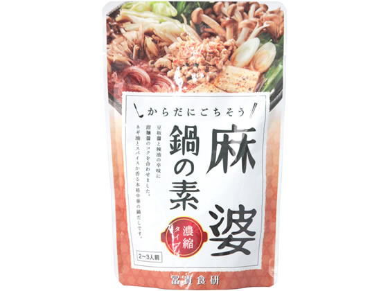【商品説明】豆板醤と辣油の辛味に甜麺醤のコクを合わせました。ネギ油とスパイスが香る本格中華の鍋だしです。【仕様】●内容量：150g（2〜3人用）●注文単位：1個【備考】※メーカーの都合により、パッケージ・仕様等は予告なく変更になる場合がござ...