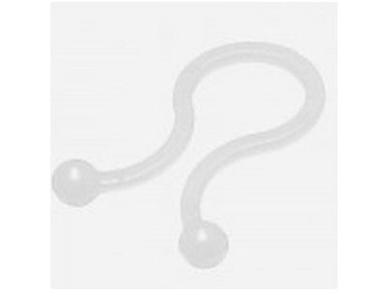 【商品説明】両端をねじって絡ませて、簡単にコードを束ねることができます。【仕様】●カラー：白●本体サイズ：内径：11．3mm●パッケージ形態：ヘッダー＋OPP袋●パッケージサイズ（mm）：W65×H140●パッケージ重量（パッケージ＋本体）...