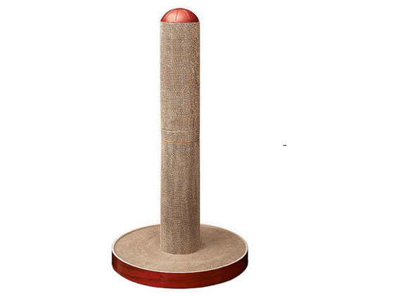 【商品説明】ガリガリポールスクラッチャーの交換用リフィル。上下使える長持ち仕様。【仕様】●材質：本体／紙・ABS樹脂・スチール、爪とぎ部／ダンボール●使用時サイズ：約400×400×780mm【備考】※メーカーの都合により、パッケージ・仕様...