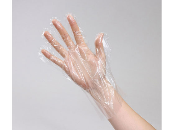 【商品説明】左右兼用100枚入り。パウダー無タイプ。凹凸のあるエンボス加工。【仕様】●商品サイズ：全長29cm、中指のサイズ約8cm、指周り約4cm●材質：PE●包装形態：化粧箱●注文単位：1箱（100枚）【備考】※メーカーの都合により、パ...