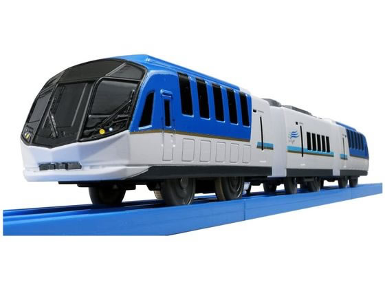 【商品説明】3両編成で、それぞれ連結・切りはなしが可能です。2スピード仕様で、スイッチをOFFにすると手ころがし遊びもできます。笛コンシリーズの「ふえではしるぞ！笛コン超電導リニアL0系レールセット（別売り）」や「ふえではしるぞ！笛コンE7...