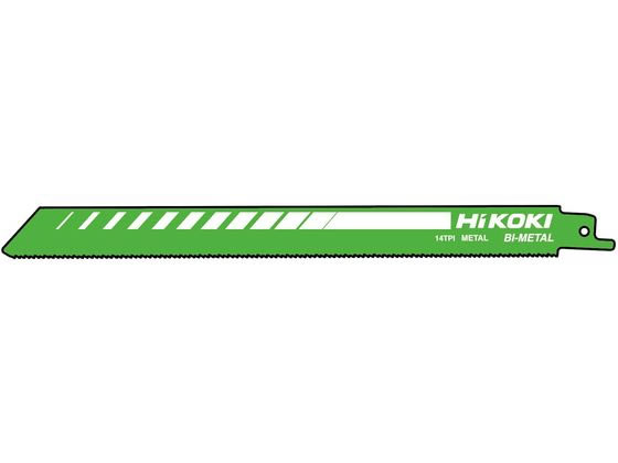 【仕様】●セーバソーブレード：NO．104●全長：228mm●山数：14山●注文単位：1箱（5枚）【備考】※ブランド名が日立工機（Hitachi Koki）から「HiKOKI（ハイコーキ）」へ順次変更となります。※メーカーの都合により、パッ...