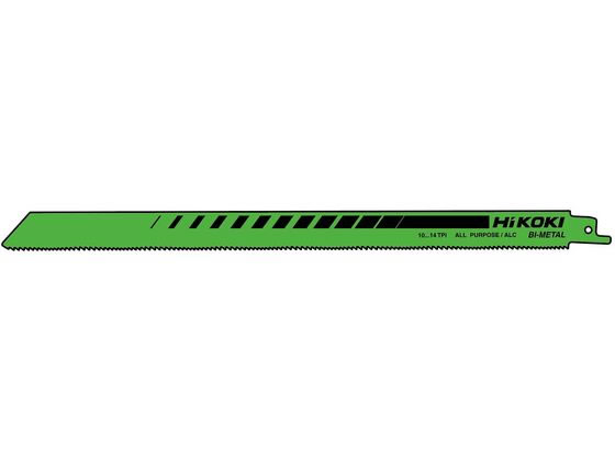 【仕様】●セーバソーブレード：NO．131●全長：305mm●山数：10／14山●注文単位：1箱（5枚）【備考】※ブランド名が日立工機（Hitachi Koki）から「HiKOKI（ハイコーキ）」へ順次変更となります。※メーカーの都合により...