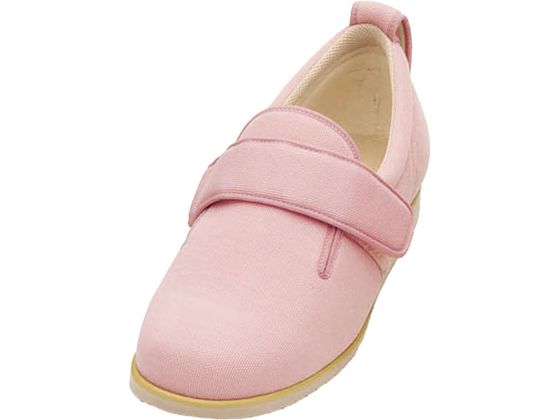 【仕様】●サイズ：21.0〜21.5cm、ワイズ／5E●重さ：約170g（片足3E・Lサイズ）●材質：表／ポリエステル28％・綿50％・レーヨン22％、内側／ポリエステル100％、底材／合成底（EVA）●パーツオーダーシステム対応●生産国：...