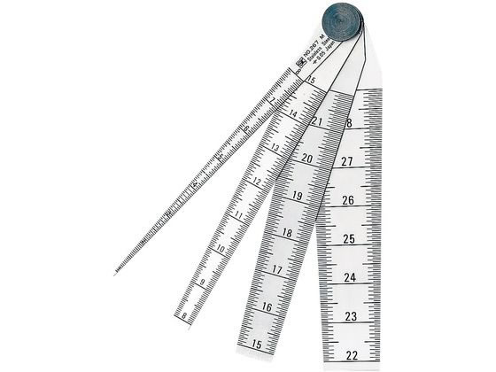 【商品説明】●700シリーズよりも精密な測定が可能です。●ゲージは1−8mm、8−15mm、15−22mm、22−29mmの4枚セットです。●糸面取り処理をしているため、手を傷つけにくいです。●反射しにくいシルバー仕上です。【仕様】【材質】...